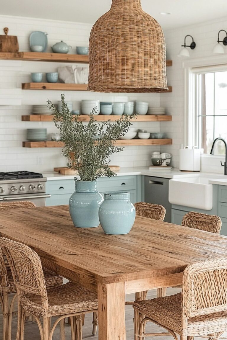 29 Rustic Coastal Farmhouse Decor Concepts to Relax - Kreativk