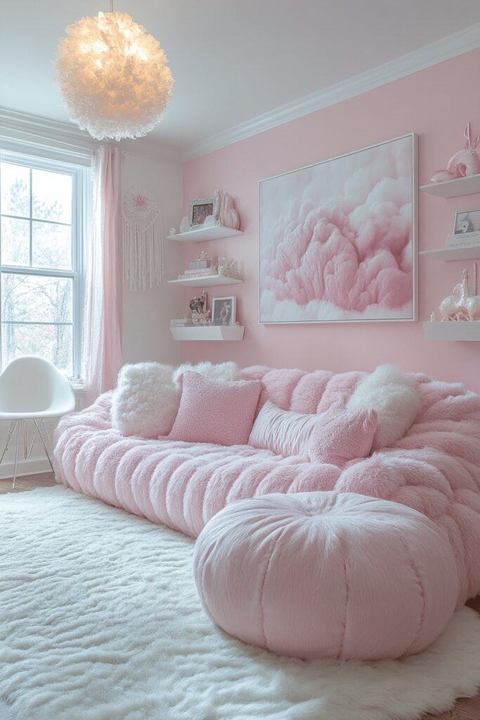 29 Pink Living Room Ideas for a Feminine and Everlasting Design - Kreativk