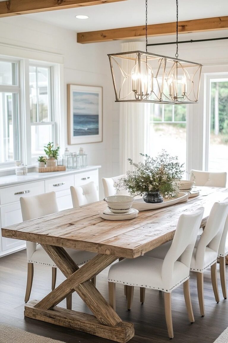 29 Rustic Coastal Farmhouse Decor Concepts to Relax - Kreativk