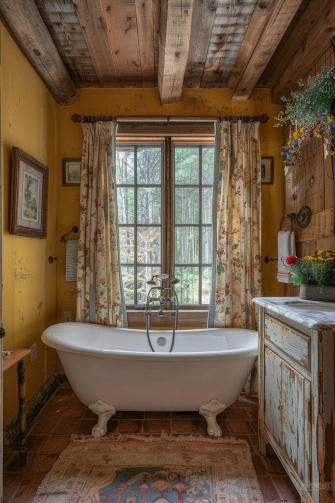 29 Bright Yellow Bathroom Inspirations for a Fresh Look - Kreativk