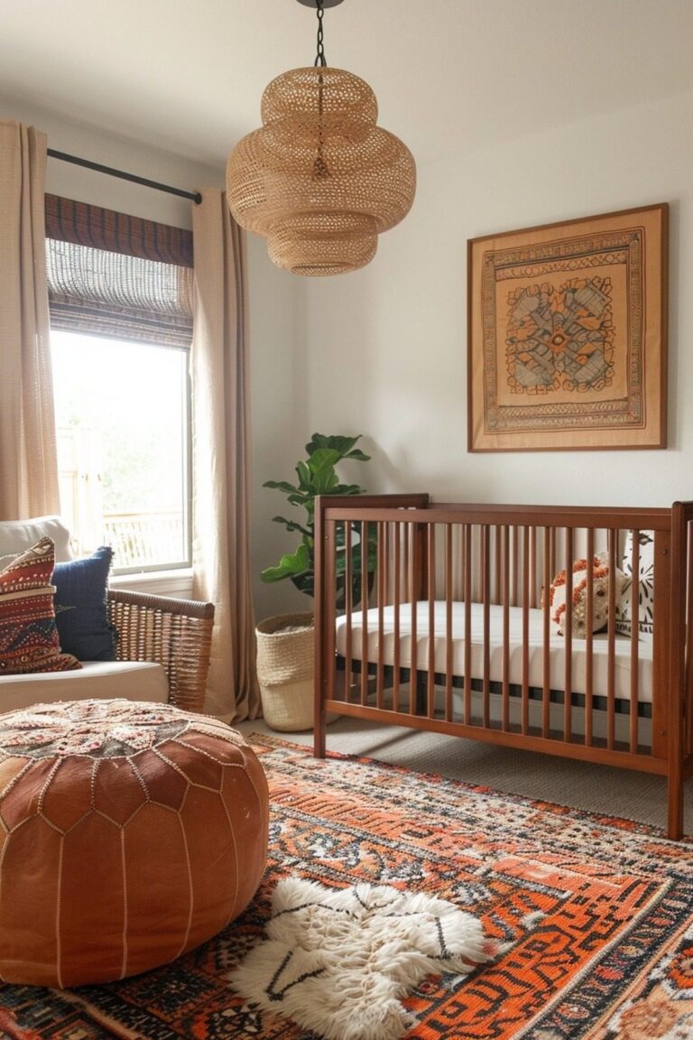 29 Boho Nursery Decor Ideas for a Whimsical and Relaxed Feel - Kreativk