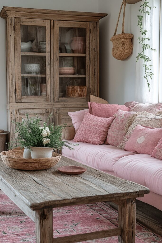 29 Pink Living Room Ideas for a Feminine and Everlasting Design - Kreativk