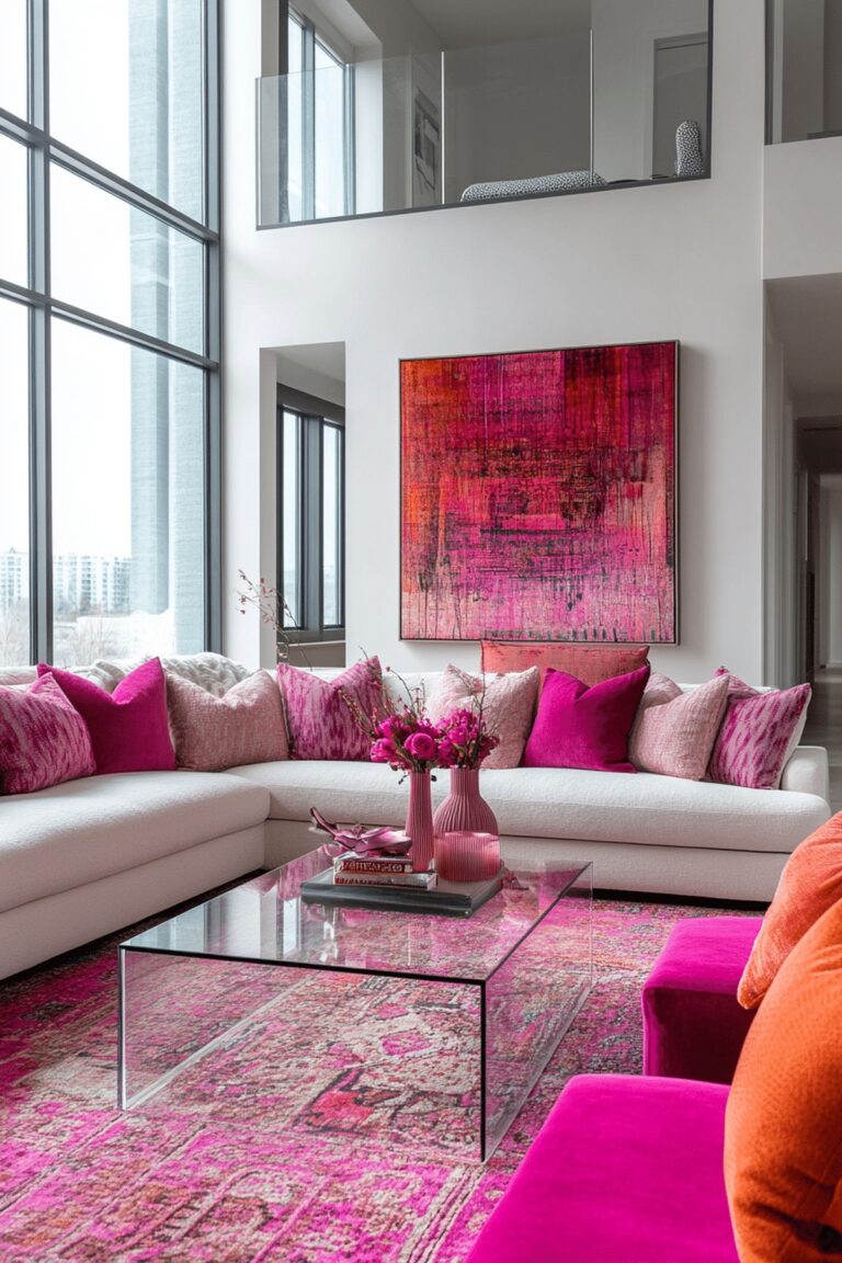 29 Pink Living Room Ideas for a Feminine and Everlasting Design - Kreativk