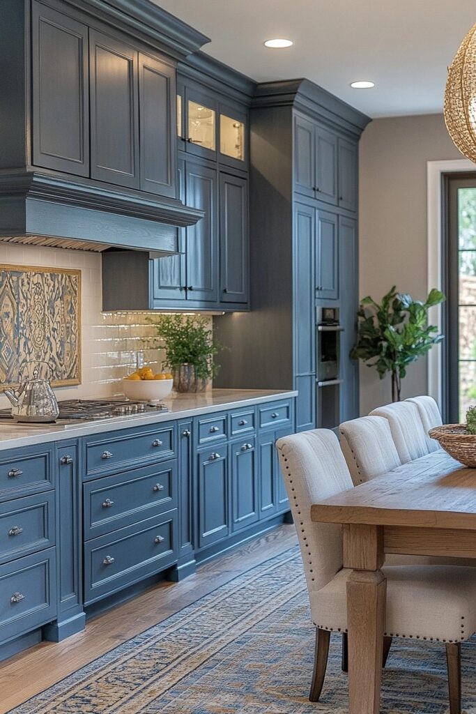 19 Blue Kitchen Cabinets That Never Go Out of Style - Kreativk