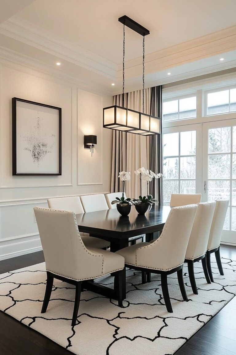 29 Minimalist Dining Room Ideas That Keep It Sleek - Kreativk