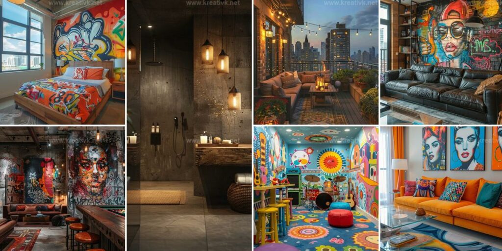 29 Cool Street Style Room Inspirations with a Bold Edge - Kreativk