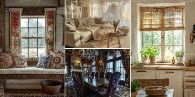 29 Soft and Elegant Boho Window Inspirations - Kreativk